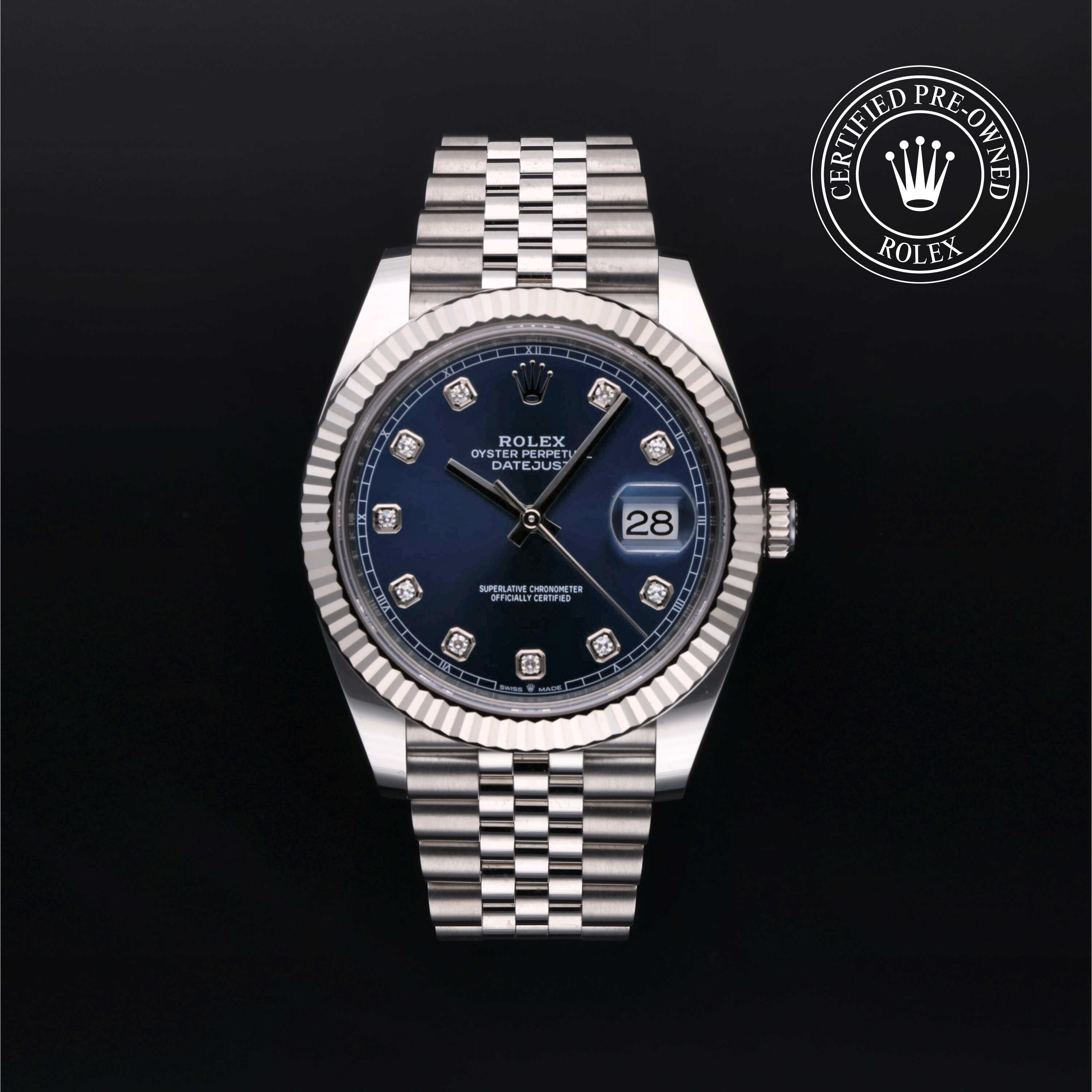 Rolex Certified Pre-Owned Oyster Perpetual Datejust 41, 41mm, Rolesor ...